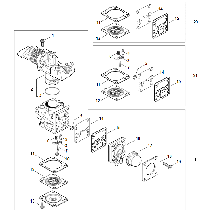 Carburetor 4149-02 - Septimus Spares