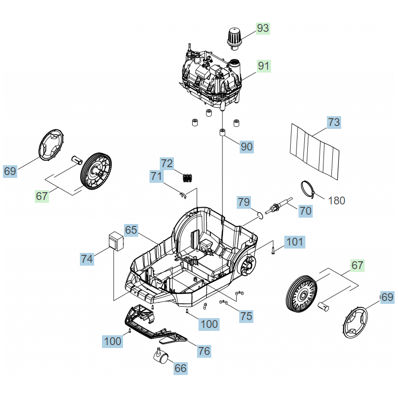 Spare parts list SG 4/4 GB (3) - Septimus Spares